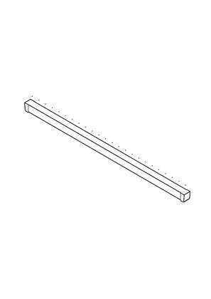 Acti9 COMB BUSBAR 3P 100A 24 MODULES - 3D CAD | Schneider Electric