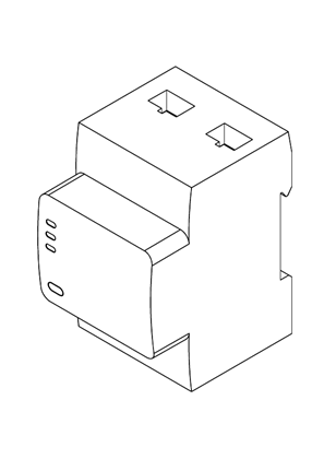 Wiser Energy IP Module Clipsal - 3D CAD | Schneider Electric