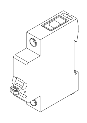 Easy9 MCB 1P 6A -63A MCB - 3D CAD Diagramas CAD | Schneider Electric