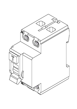 Easy9 RCCB XP 2P 25A-63A 30mA-300mA AC Residual Current Circuit Breaker ...