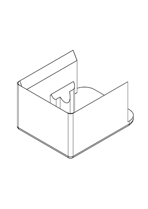 Easy9 Comb Busbar 10 End Cap 2P - 3D CAD | Schneider Electric