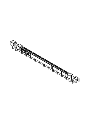 Easy9 Comb busbar 1P+N 12 modules - 3D CAD | Schneider Electric