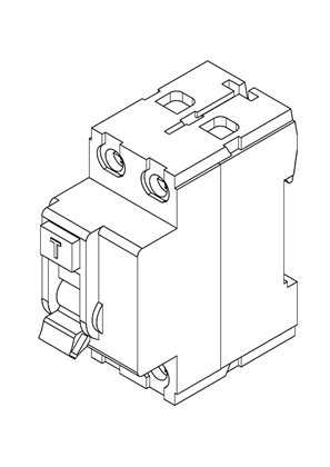Multi9 GFP 2P A SI UL1053 - 3D CAD | Schneider Electric