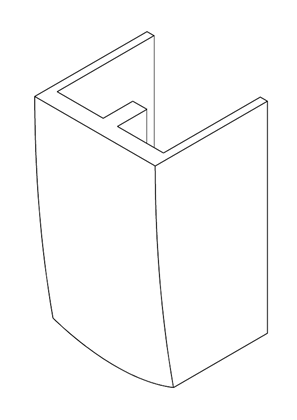 Acti 9 Set of 10 end caps 2P - 3D CAD | Schneider Electric