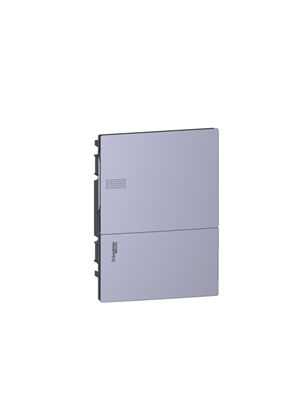 Mini Pragma - 1 row 6 modules recessed plain door - 3D CAD | Schneider ...