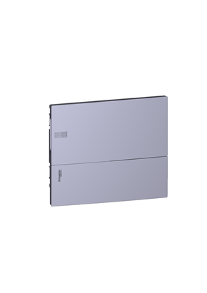 Mini Pragma - 1 row 12 modules recessed solid door - 3D CAD | Schneider ...