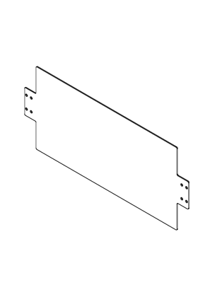 PLAIN MOUNTING PLATE 18 MODULES - 3D CAD | Schneider Electric