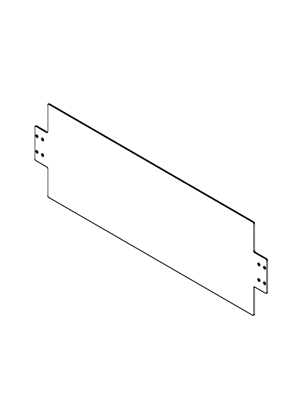 PLAIN MOUNTING PLATE 24 MODULES - 3D CAD | Schneider Electric