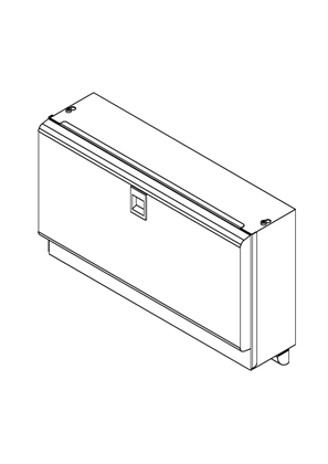 Acti 9 Isobar B - extension box - 1P - 14 ways - 3D CAD | Schneider ...
