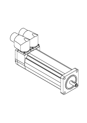 Lexium servo motor BSH55 rotatable - 3D CAD | Schneider Electric USA