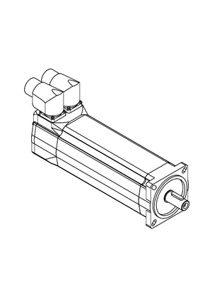 Lexium servo motor BSH70 rotatable - 3D CAD | Schneider Electric