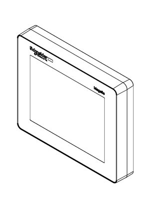 Micro HMI screen Magelis SCU - 3D CAD | Schneider Electric