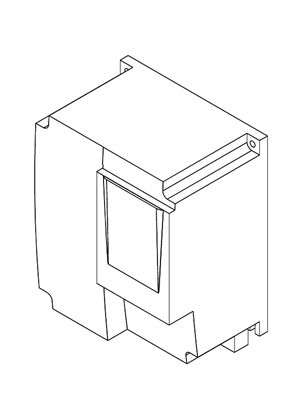 Variable speed drive ATV12 - 3f - 200V Base plate - 3D CAD | Schneider ...
