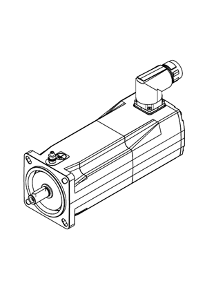 One-cable connection , angular connector 90° - 3D CAD | Schneider Electric