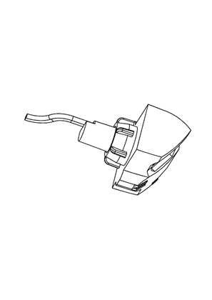 Monostable USB Biometric switch RGPD - connection by M12 connector - 3D ...