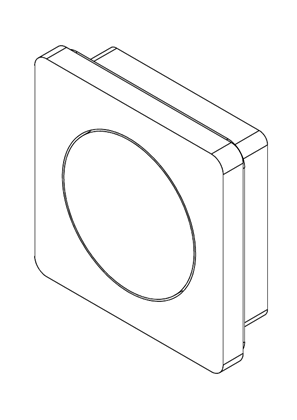 Editable electronic alarms - DIN72 - voice - white - NPN - 12...24V DC ...