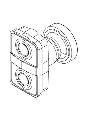 Control and signaling units diameter 22 - Harmony XB5 metal, multipl ...