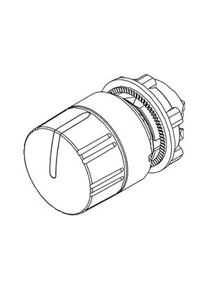 Control and signalling units Ø 22, Harmony® XB5 plastic, Selector ...