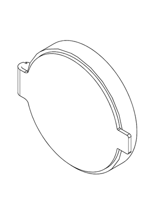 Black protection cover IP65/IP67 - 3D CAD | Schneider Electric