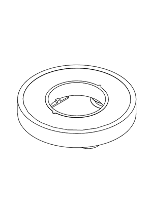 ILL. RING FIXED LED TEXT EMERGENCY STOP WITH LOGO YELLOW LABEL - 3D CAD ...