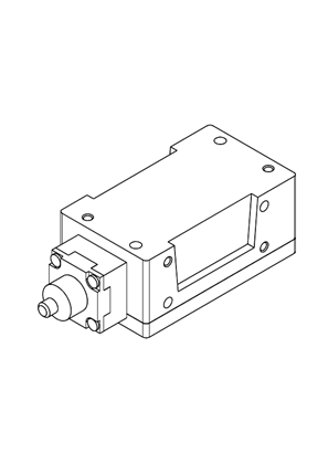 NEMA Square D 9007 Limit Switches, 9007C Heavy Duty SemiModular 39mm ...