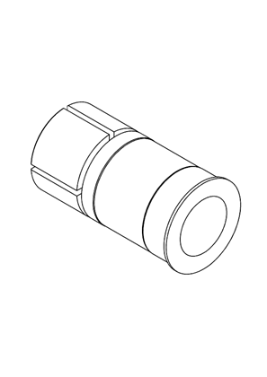 Reduction collars for incremental and absolute single turn encoders ...
