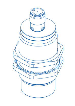 Inductive proximity sensors OsiSense XS, cylindrical M30, non flush ...