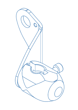 Photo-electric sensors OsiSense XU, accessories, ball-joint mounted ...