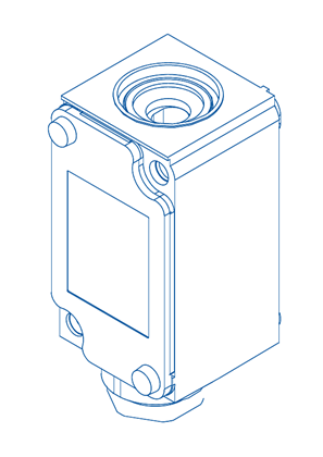 Limit switch ZC2-JC1 - 3D CAD | Schneider Electric