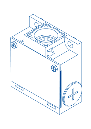 ZCKM body for limit switch - 3D CAD | Schneider Electric USA