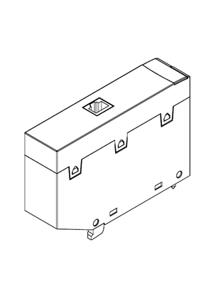 X80 embedded OPC UA client/server module - 3D CAD | Schneider Electric