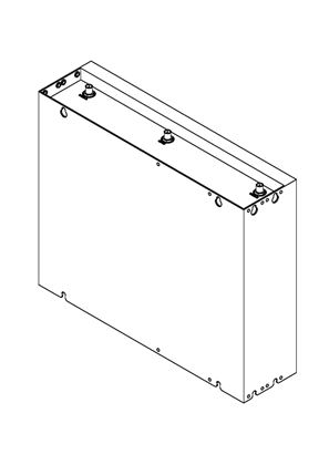 Magelis iPC Modular Box PC HMIB 2 slots CAD | Schneider Electric
