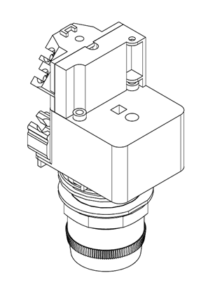 PUSH BUTTON 30MM T-K - 3D CAD | Schneider Electric