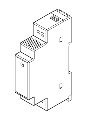 Modicon Power Supplies Modular 10/15W 3D CAD | Schneider Electric