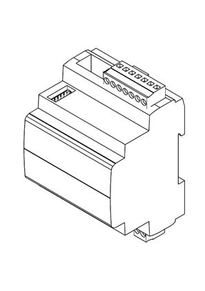 Modicon M171 Optimized Blind 14 I/Os Modbus 100-240Vac - 3D CAD ...