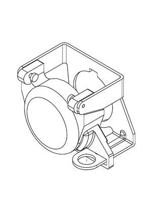 30MM SELECTOR SWITCH LOCKOUT COVER - 3D CAD Diagramas CAD | Descargas ...