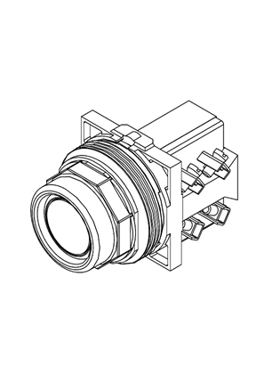 PUSH BUTTON 600VAC 10A 30MM T-K - 3D CAD | Schneider Electric