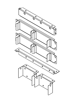 Mounting Kit for Standard Power Modules - 3D CAD Diagramas CAD ...