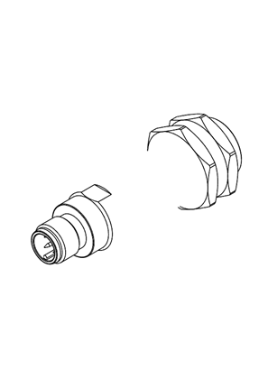 Inductive sensor XS M18 - L70mm - PPS - 12..48VDC - M12 - 3D CAD ...