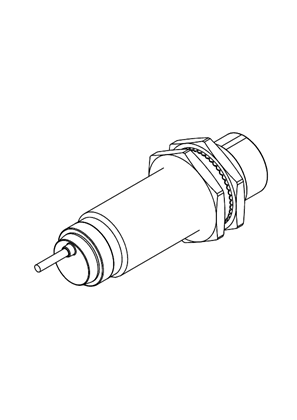 Inductive sensor XS Ø18 - L60mm - cable - 3D CAD | Schneider Electric