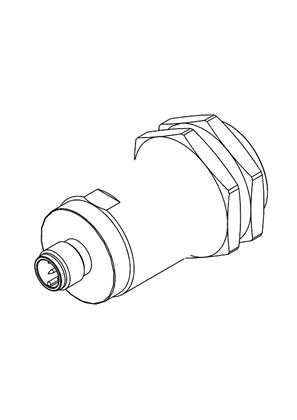 Inductive sensor XS M30 - L70mm - PPS - M12 - 3D CAD | Schneider ...