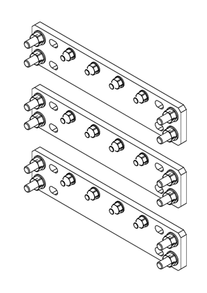 main busbar kit for 1 power module in cabinet - Altivar Process Modular ...