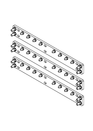 main busbar kit for 2 power module in cabinet - Altivar Process Modular ...