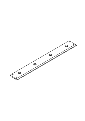 Guide rail set, straight, 1ul - 3D CAD | Schneider Electric USA