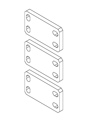 power busbar kit for 2 LH/regen power module in cabinet - Altivar ...