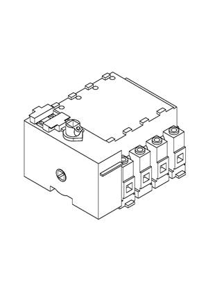 TeSys GS - switch-disconnector-fuse - 4 P - 50A - NFC 14 x 51 mm - 3D ...