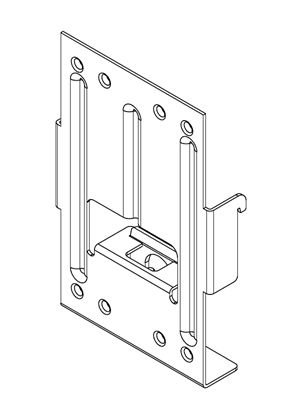 EasyPact CVS - DIN RAIL ADAPTER - 3D CAD | Schneider Electric