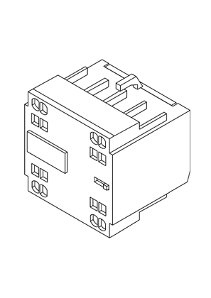 TeSys k, d, SK (auxiliary contactors) - CONTACTOR SPRING - 3D CAD ...