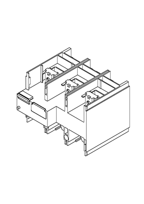 TeSys LR9G - Thermal overload relay LR9G 630A Screw - 3D CAD ...