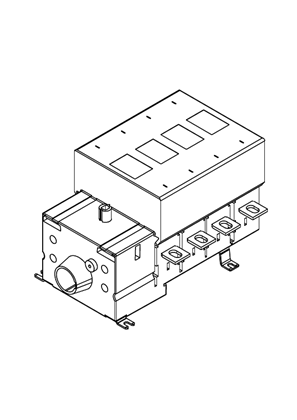 Fupact INF/ISFL/ISFT - Switch-disconnector fuse body INFB 3 poles 3F ...